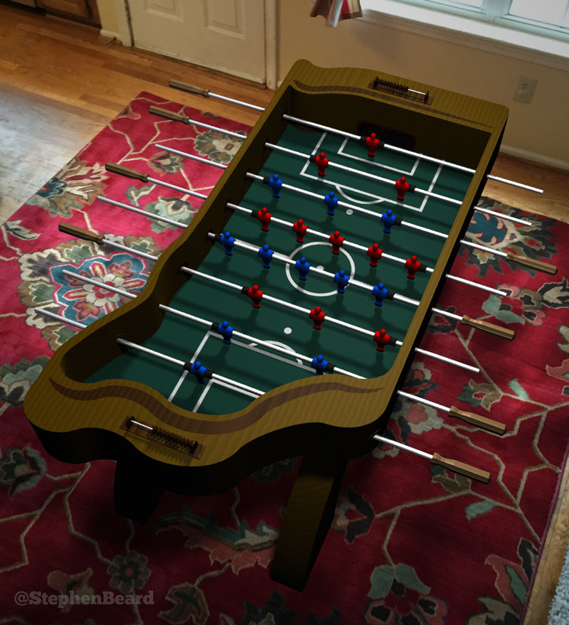 Foosball in Indiana | Stephen J. Beard Graphics and Visuals