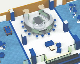 Quarterback Suite at Lucas Oil Stadium | Stephen J. Beard Graphics and ...